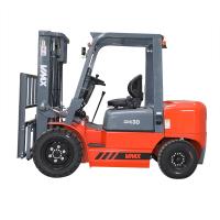 China Mini Hydraulic Manual Industrial Lift Truck 1220 Fork Length 3 Ton ISO9001 for sale
