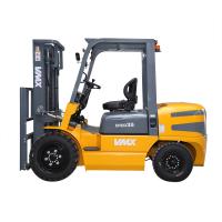 China Yellow Color Warehouse Lifting Equipment / Diesel Engine Forklift 3.5 Ton for sale