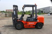 China Material Lifting 3500kgs Diesel Powered Forklift for sale