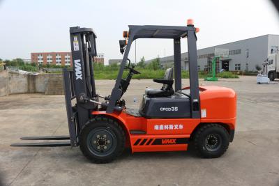 China Material Lifting 3500kgs Diesel Powered Forklift for sale
