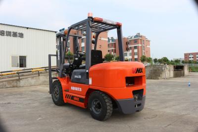 China Four Wheel Container Mast 1070mm Heavy Duty Forklift Truck for sale