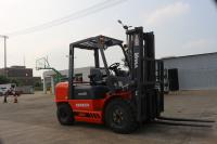 China Hydraulic Four Wheel 3.5 Ton Diesel Powered Forklift for sale
