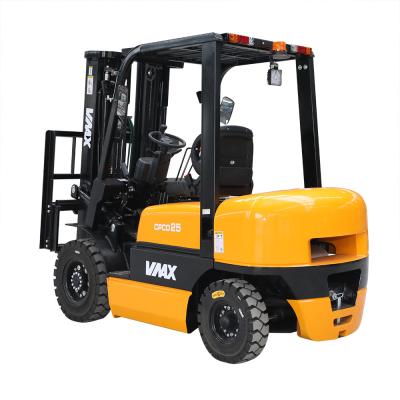 China Warehouse Diesel Powered 2.5 Ton Heavy Duty Forklift Truck for sale