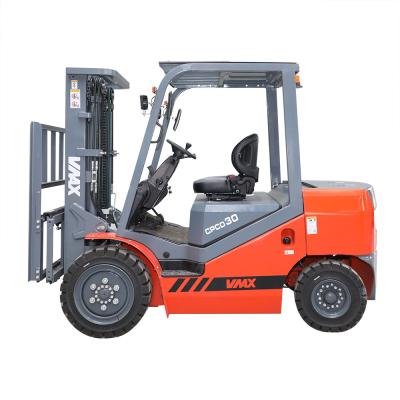 China 3000kgs Loading Capacity Diesel Powered Forklift 2682 * 2090 * 1225mm for sale
