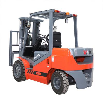 China 3 Ton Diesel Forklift Truck 6000mm Max Lifting Height High Capacity for sale