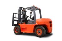 China Big 5 Tons Load Capacity Diesel Powered Forklift 3440 * 2450 * 1995mm for sale