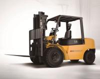 China All Terrains Solid Tyres Warehouse Lifting Equipment 6000mm Lift Height CPCD50 Forklift for sale
