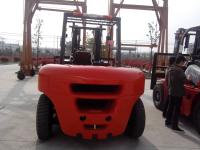 China 8000kg Rated Capacity Diesel Powered Forklift 3600 * 2450 * 1995mm ISO9001 for sale