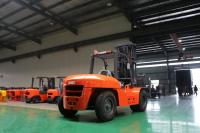 China Heavy Duty Diesel Forklift Truck CPCD100 175mm Fork Width 1220mm Fork Length for sale