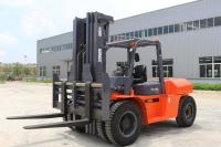 China CPCD100 Rough Terrain Diesel Powered Forklift 6000mm Lift Height High Performance for sale