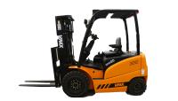 China Yellow Green Electric Warehouse Forklift / 2 TON Ride On Forklift Truck for sale