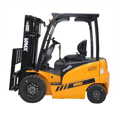 China Electric 2.5T Battery Forklift Truck AC Motor For Driving / DC Motor For Lifting for sale