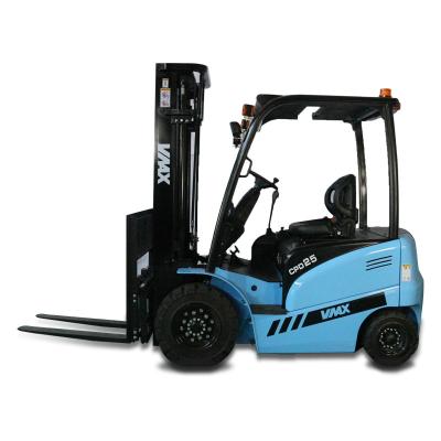 China Warehouse Fork Lift Truck Mini 2.5ton Electric Forklift 2098 * 2353 * 1170mm for sale