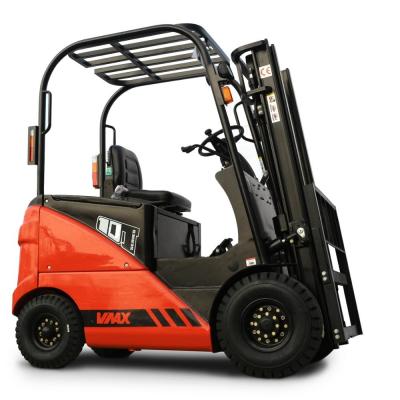China Capacity 1.5 Ton Mini Electric Forklift With Wide View Mast Solid Tire Side Shifter for sale