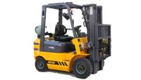China High Lift Portable Gasoline Forklift In Warehouse , Compact Forklift Trucks for sale