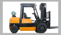 China 4 TON Gasoline And LPG Forklift Powered Pallet Truck With Chinese Engine for sale