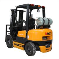 China CPQYD25 Lp Gas Forklift Truck 2.5 Ton 100mm Fork Width 1070mm Fork Length for sale