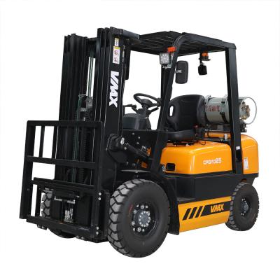 China Optional Color Gasoline LPG Forklift 2.5 Ton Automatic Transmission for sale