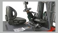 China Diesel Stand Up Automated Forklift Trucks 4 Ton With C490 Engine For Warehouse for sale