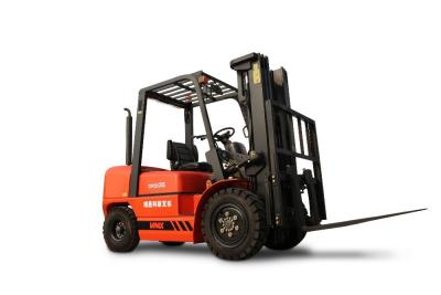 China 2-3T Diesel Powered Forklift Truck Counterbalance , 3 Wheel Electric Forklift for sale