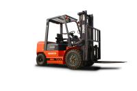 China 2-3T Diesel Powered Forklift Truck Counterbalance , 3 Wheel Electric Forklift for sale