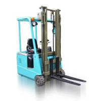 China Portable LP Gas Engine Three Wheel Electric Forklift Counterbalance Lift Truck for sale