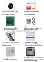 China Ccd Camera 0.8Mpa 500kg/H 0.8kw Rice Color Sorter for sale