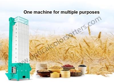 China Low Temperature Circulating Grain Dryer 15 Tons Stainless Steel Rice Dryer for sale