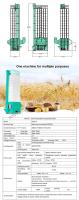 China Rice Mill Machine Paddy Dryer 15 Ton Rice Paddy Dryer for sale