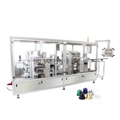 China Nespresso 60mm 12KW Coffee Capsule Filling Machine for sale