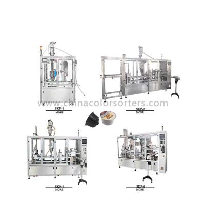 China 0.8Mpa 1000L/Min Lavazza Coffee Capsule Sealing Machine for sale