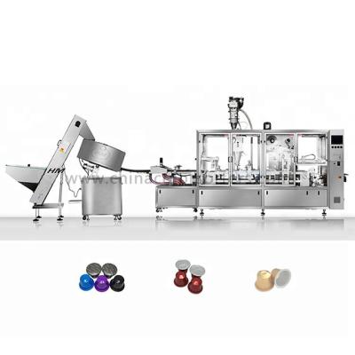 China 0.5Mpa K Cup 60mm 12KW Coffee Capsule Filling Machine for sale