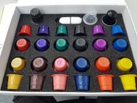 China Rotary 50pcs/Min 12KW Coffee Capsule Filling Sealing Machine for sale