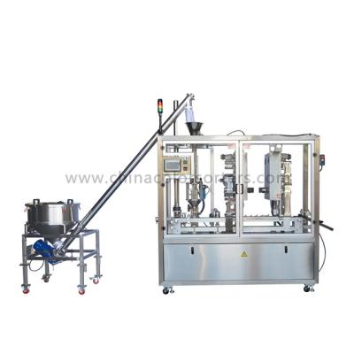China Single Line 60pcs/Min 20mm 12KW Milk Capsule Filling Machine for sale