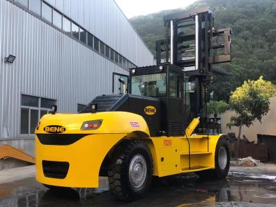 China BENE 25ton heavy diesel forklift VS Sany 25 tons to 28 ton/30 tons container fork truck with diesel engine for sale