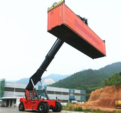 China 45 ton container reach stacker manufacturer 45 T container lift truck 45 ton reach stacker for sale