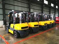 China 3.0ton diesel forklift with isuzu engine 3.0t forklift truck with triplex mast for sale