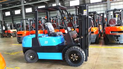 China 3.5ton diesel forklift with isuzu engine 3.5t forklift truck with hydraulic transmission for sale