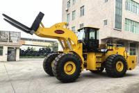China Chinese BENE 42tons fork wheelt loader BEM998-42T for granite marble blocks loading designed for sale