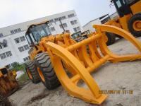 China BENE brand 6ton wheel loader with log clamp 10ton load capacity Cumins engine for sale