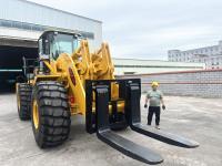 China Chinese 42 ton stone block loader 40ton front wheel loader for quarry mining for sale