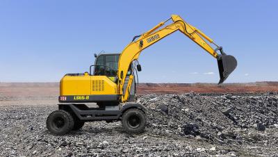 China 6Ton/7Ton/8Ton/9Ton small wheel excavator looking for distributors in wordwide for sale