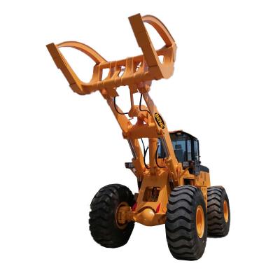 China BENE hot sale atv log grap loader with Cumins engine 8ton/10ton/12ton15ton wheel loader with grapples attachments for sale