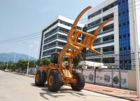 China 10ton load capacity log loader 12ton wheel loader with clamp for sale for sale