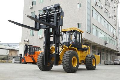 China BENE 20 tons all terrain 4X4 rough terrain lift truck with 20000kg load capacity for sale