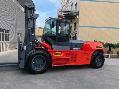 China Chinese hot sale 18ton diesel forklift FD180 container forklift with duplex mast for sale for sale