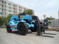 China 2.5 ton telehandler 2.5 ton telescopic forklift with Cumins engine 7000 mm lifting height for sale