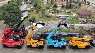 China Empilhadeira telescópica de 2,5 toneladas com motor Cumins for sale
