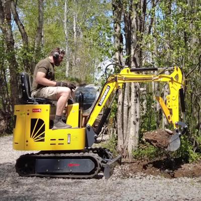 China CE EURO5 Engine Mini Excavator ZM10 Compact Mini Digger 360 Rotate for sale