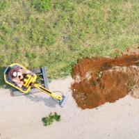 China ZM10 Kubota Engine Diesel Digger Mini Pelle 1 Ton Excavator Machine for sale